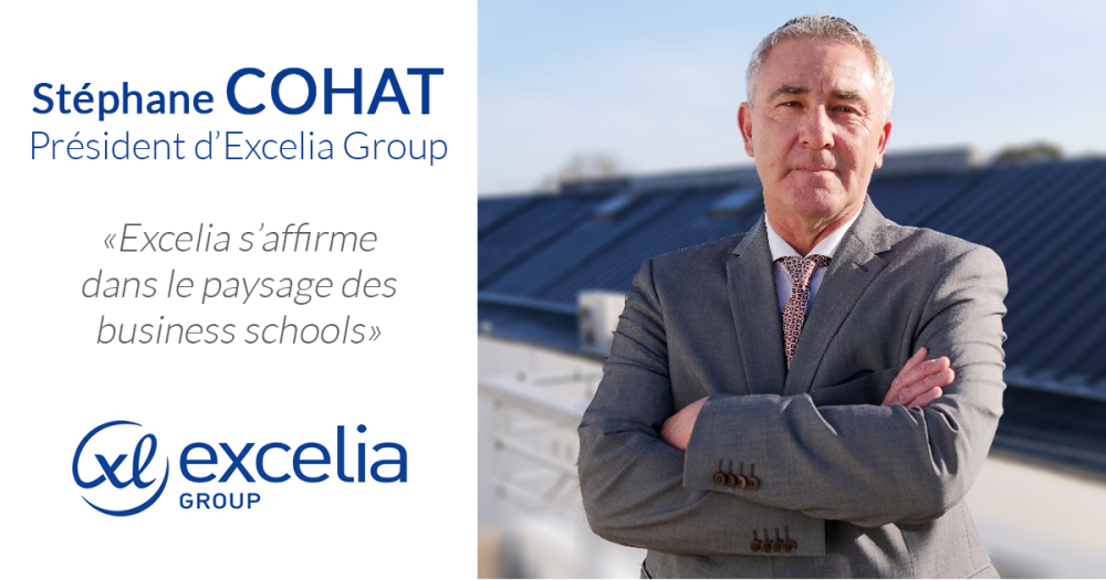 Stéphane Cohat, nouveau Président d'Excelia Group