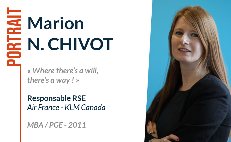 Marion N. CHIVOT - Responsable RSE - Air France KLM Canada