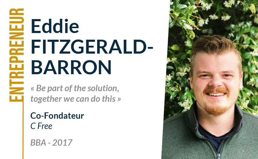 Eddie Fitzgerald-Barron (BBA 2017) : Co-fondateur - C Free