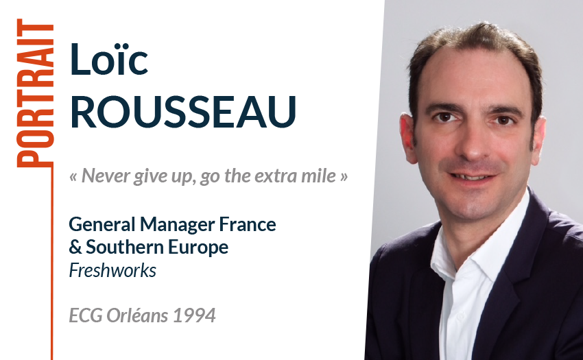 Loïc Rousseau (ECG Orléans 1994) : General Manager France & Europe du Sud - Freshworks
